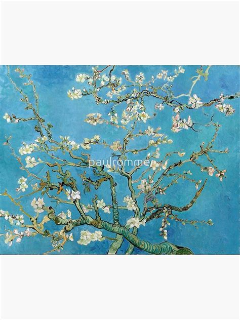 Lámina fotográfica Vincent van Gogh Almendro en flor x de paulrommer Redbubble