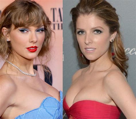 Cleavage Clash Taylor Swift Vs Anna Kendrick Rcelebbattles