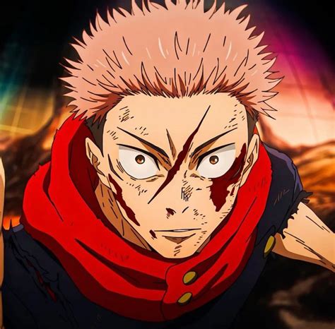 Anime Jujutsu Kaisen Itadori Yuji Icon Pfp
