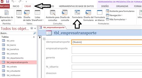 Programar Combobox O Cuadro Combinado En Access Para Abrir Informes