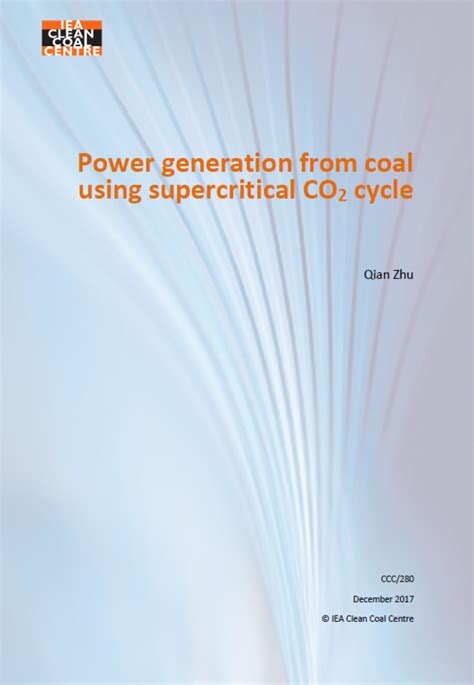 Power Generation From Coal Using Supercritical Co2 Cycle Ccc280