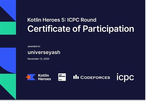 yash shete on linkedin finally received kotlin heroes certificate of participation i have been…