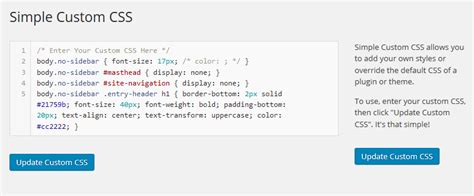 Egyedi Css Az Oldaladra Simple Custom Css Wp Egyszerűen