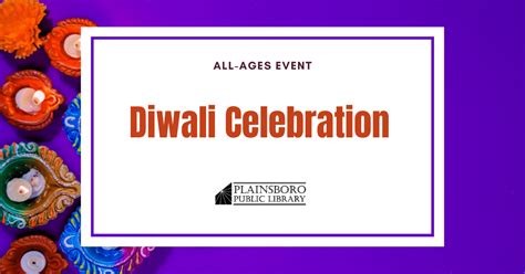 Diwali Celebration Plainsboro Public Library