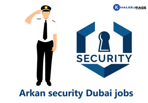 Arkan Security Dubai Jobs