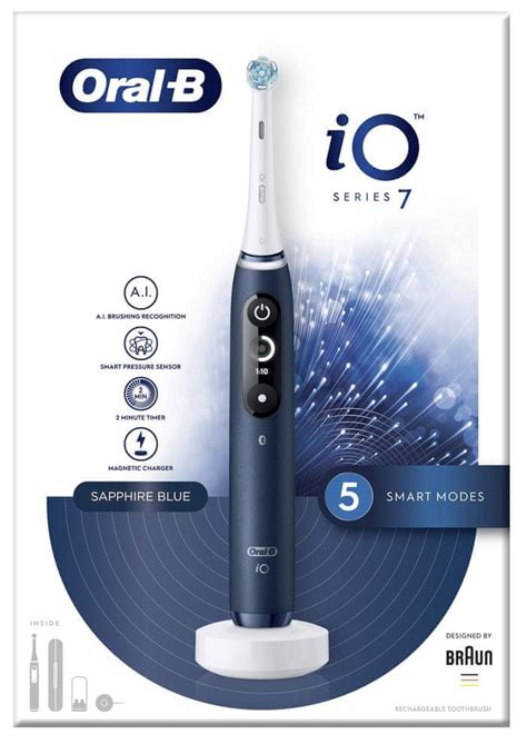Oral B iO Series električna četkica za zube Sapphire Blue MALL HR