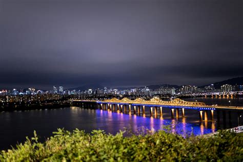 City Night Seoul Seoul Night Seoul View 강 건물 건축 고층 관광 다리 다리