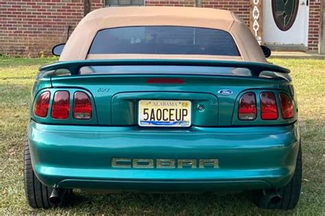 1997 Ford Mustang Svt Cobra Convertible For Sale Cars And Bids