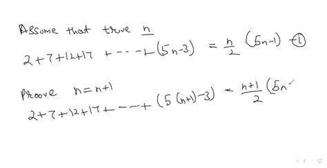 solved use mathematical induction to prove the formula for all