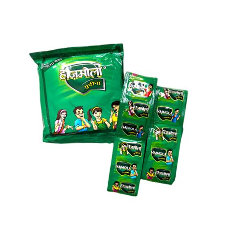 Dabur Hajmola Pudina Candy Sachet 2g — Spice Divine