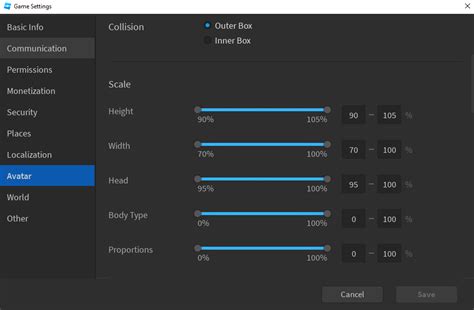 How To Make All Peoples R15 The Same Scale Game Design Support