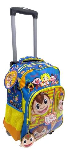 Mochila Rodante Con Carrito Escolar Escolar Primaria Bely Beto Y Sus Amigos Bely Y Beto