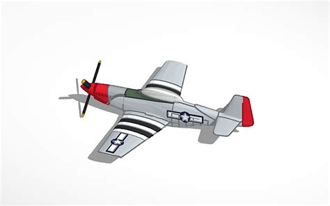 3d Design P 51 Mustang Tinkercad