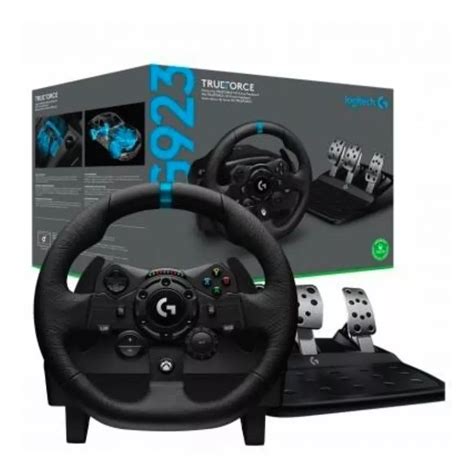 Volante Logitech G923 True Force Ps4 Ps5 Pc Novo Nf Mebuscar Brasil