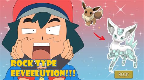 Designing New Rock Type Eeveelution New Pokemon Evolutions Fan Made