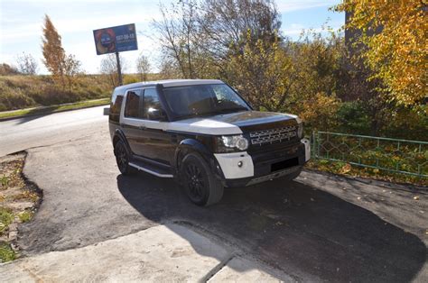 Land Rover Discovery 4 — Белый матовый перламутр — Brothers-Style на DRIVE2