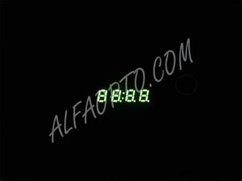 Seven Segment Clock Led Display 7 Segment Four Digit Clock Display Importer From Mumbai