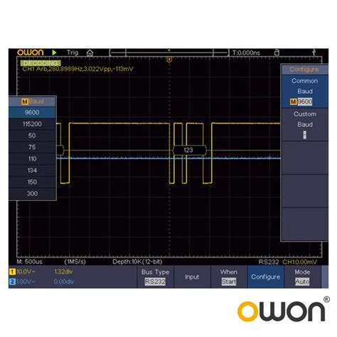 Spi I2c 232 Decoding Option For Owon Test Equipment