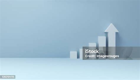 스튜디오 배경 창조적 인 개념 성취에 성장 성공에 흰색 화살표 성장 개념에 대한 스톡 사진 및 기타 이미지 성장 개념 0명 3차원 형태 Istock