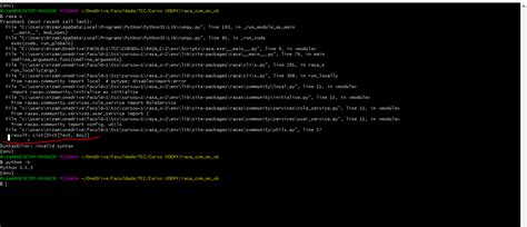 Error In Rasa X Result List Dict Text Any Syntaxerror Invalid