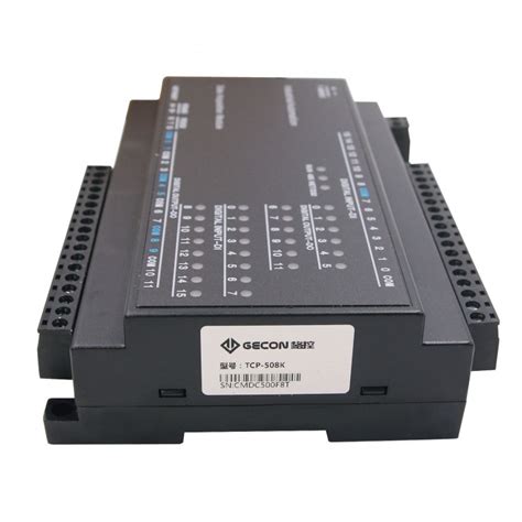 12do relay output 16di switch input rj45 ethernet tcp module modbus