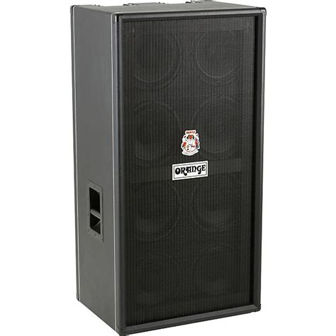 Orange Amplifiers Obc Series Obc810 8x10 Bass Speaker Cabinet Black