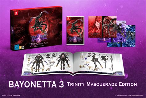 Bayonetta 3 Trinity Masquerade Edition Collectors Editions