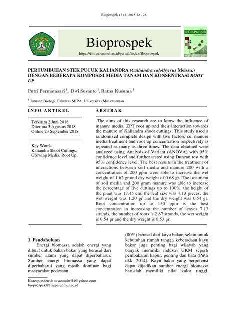 Bioprospek | PDF
