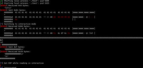 Exploit Stdin Does Not Wait For Next Input After Rop Chain