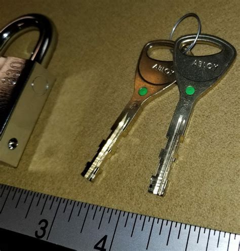 Abloy Pl Pl Model Padlock With Working Keys New Etsy