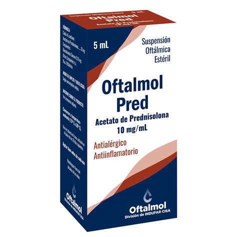 OFTALMOL ALER SOL OFTAL EST X 5 ML Laboratorios Indufar C I S A