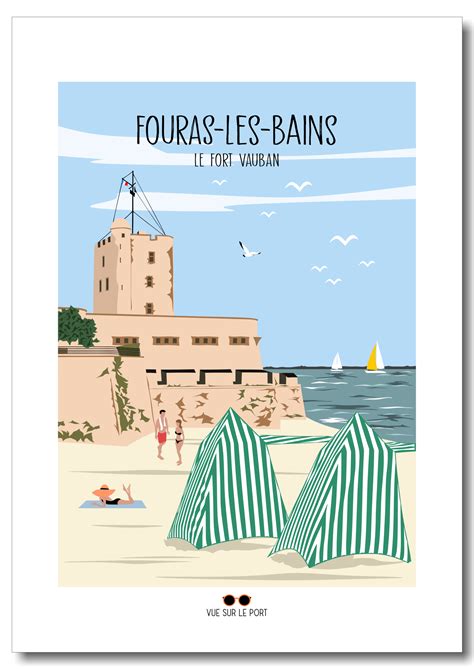 Affiche Fouras Affiches Affiches Charente Maritime Gironde