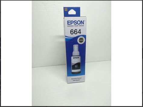 Tinta Epson L Series 664 Black Original