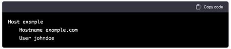 Ssh Config