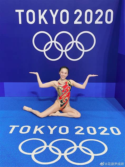 【2020东京奥运会中国花样游泳队比赛服——常州设计】徐石梦竹 站酷zcool