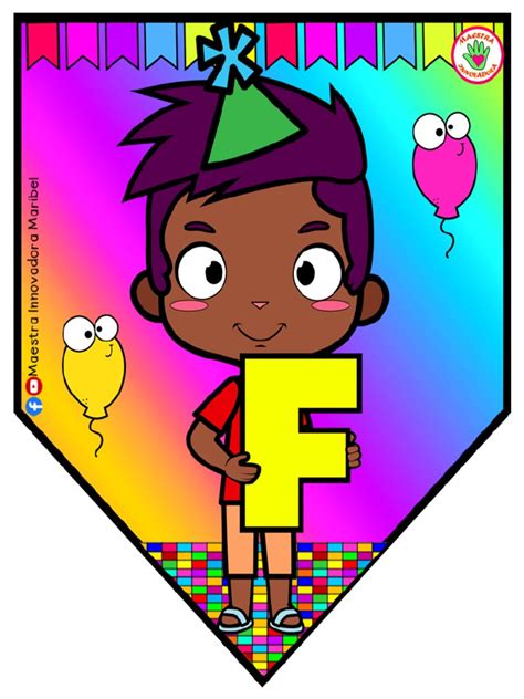 Banderines Día Del Niño Maestra Innovadora Pdf