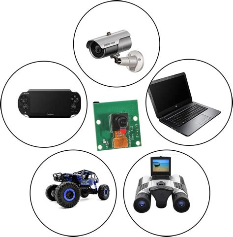 2 Pack Raspberry Pi Mini Camera Module Zero CSI 5 Megapixels 1080p Webcam Support OV5647 Sensor