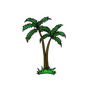 How To Draw Palm Trees Step By Step Easy Drawing Guides Drawing Howtos