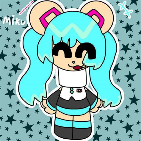 Miku Bear Remake By Devodleaf On Deviantart