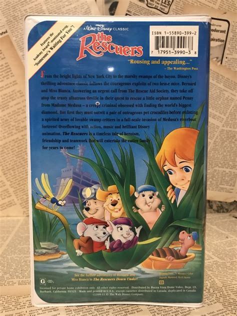 Vhs Tapethe Rescuers 2000toys高円寺店
