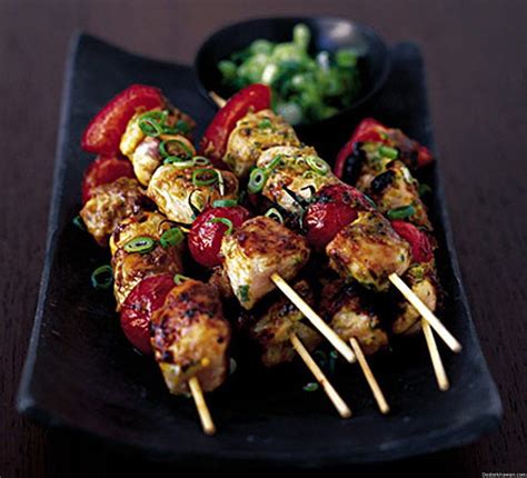 Turkish Chicken Shish Kebab Spicy Recipes Spicy Chicken Kebabs