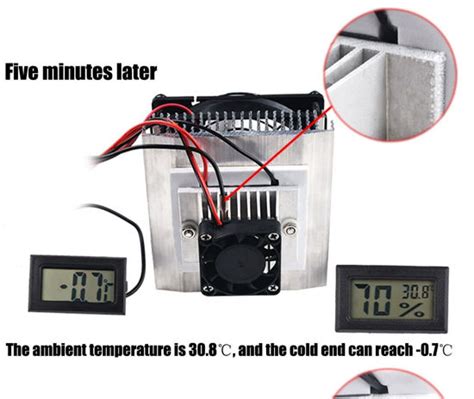 Getuscart Yrhrol Mini Air Conditioner Dc 12v Diy Thermoelectric