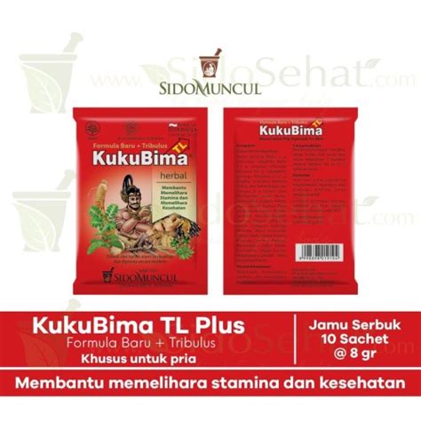 Jual Kuku Bima TL Plus Formula Baru Tribulus Jamu SidoMuncul Jakarta Selatan SidoSehat