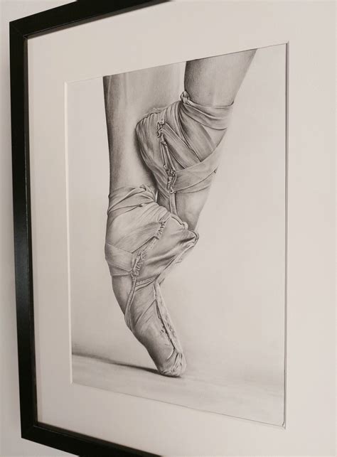 Ballerina Shoes Drawing