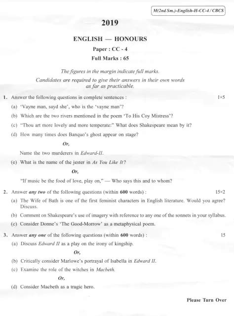 Pdf Calcutta University Question Papers Pdf Panot Book