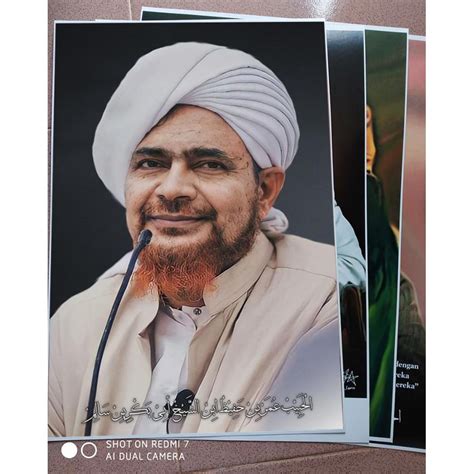 Jual Poster Ukuran A3 Habib Umar Bin Hafidz Bahan Art Paper 310gr