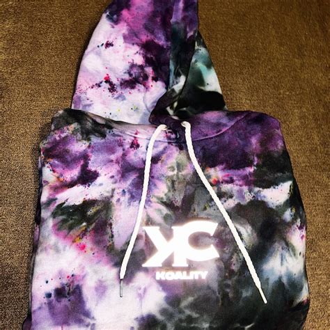 Tie Dye Zip Hoodie Etsy
