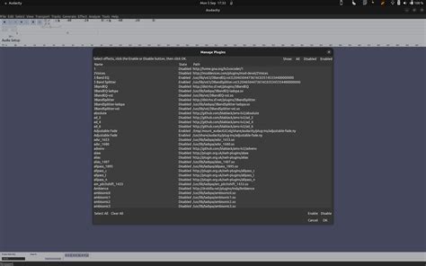 No Visible Scrollbar In Plugin Manager · Issue 3543 · Audacityaudacity · Github
