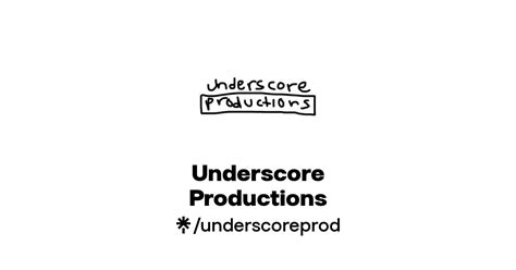 Underscore Productions Instagram Tiktok Linktree