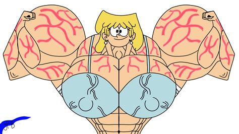 Mega Lori Loud 3 Blue Bikini By Jonifireblue On Deviantart